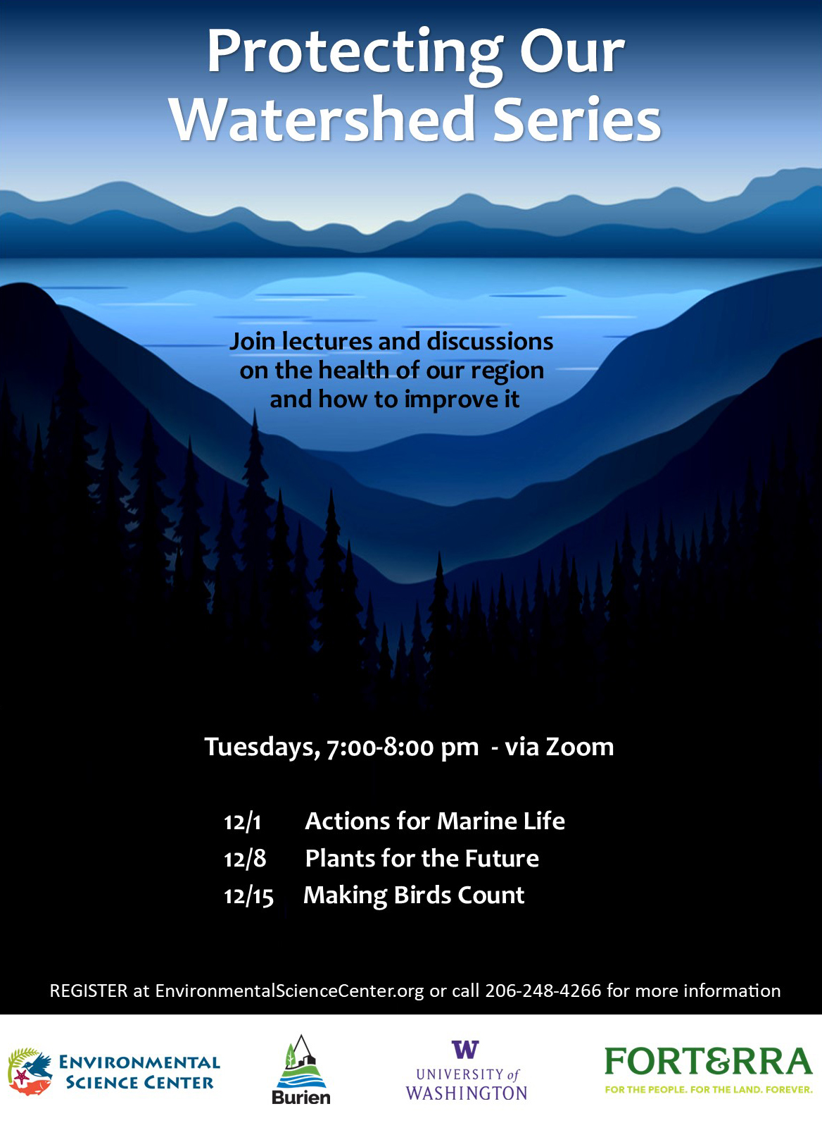 Learn about 'Protecting Our Watershed' at Environmental Science Center ...