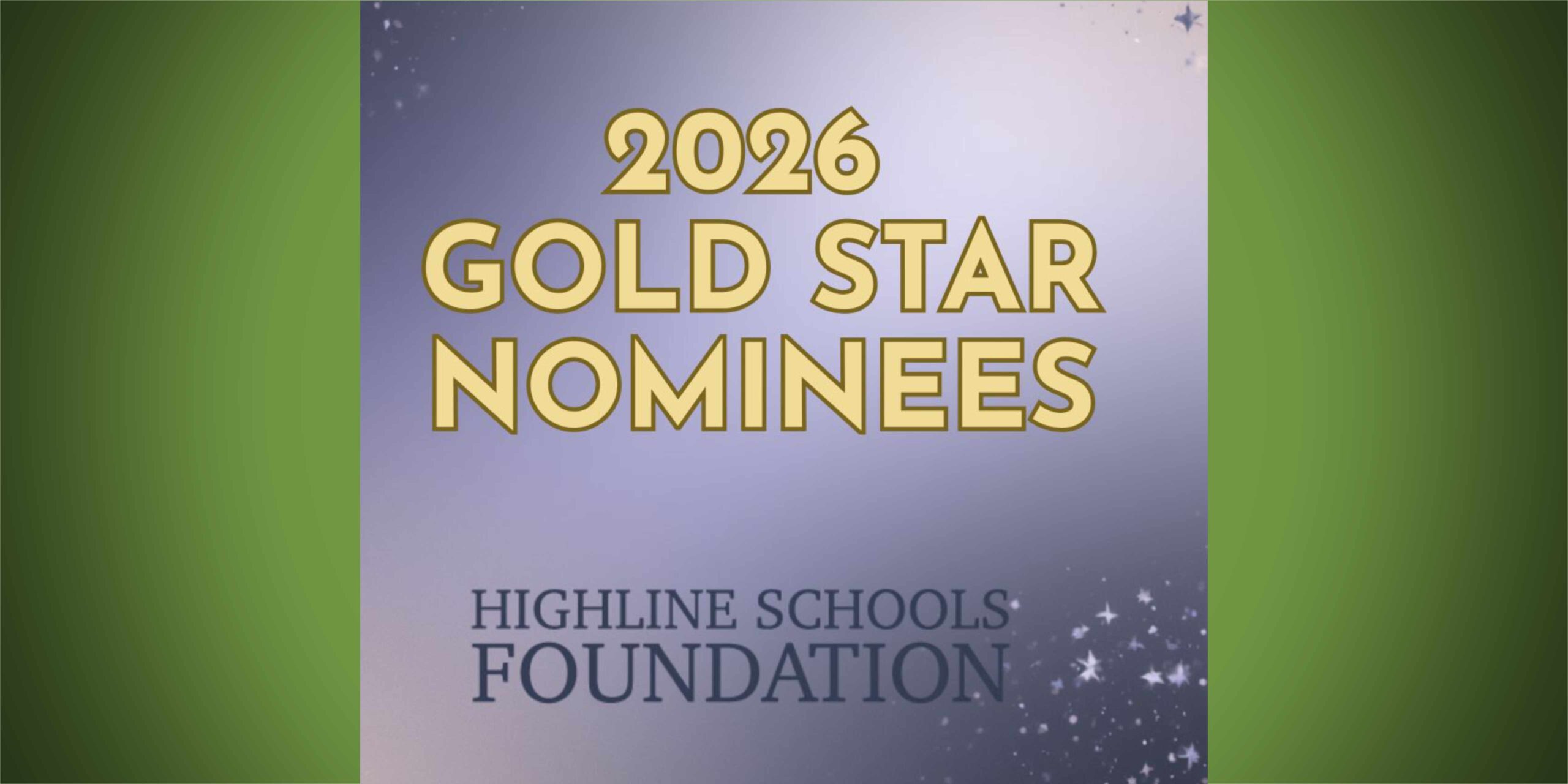 Highline Schools Foundation announces 2026 Gold Star Award nominees ...